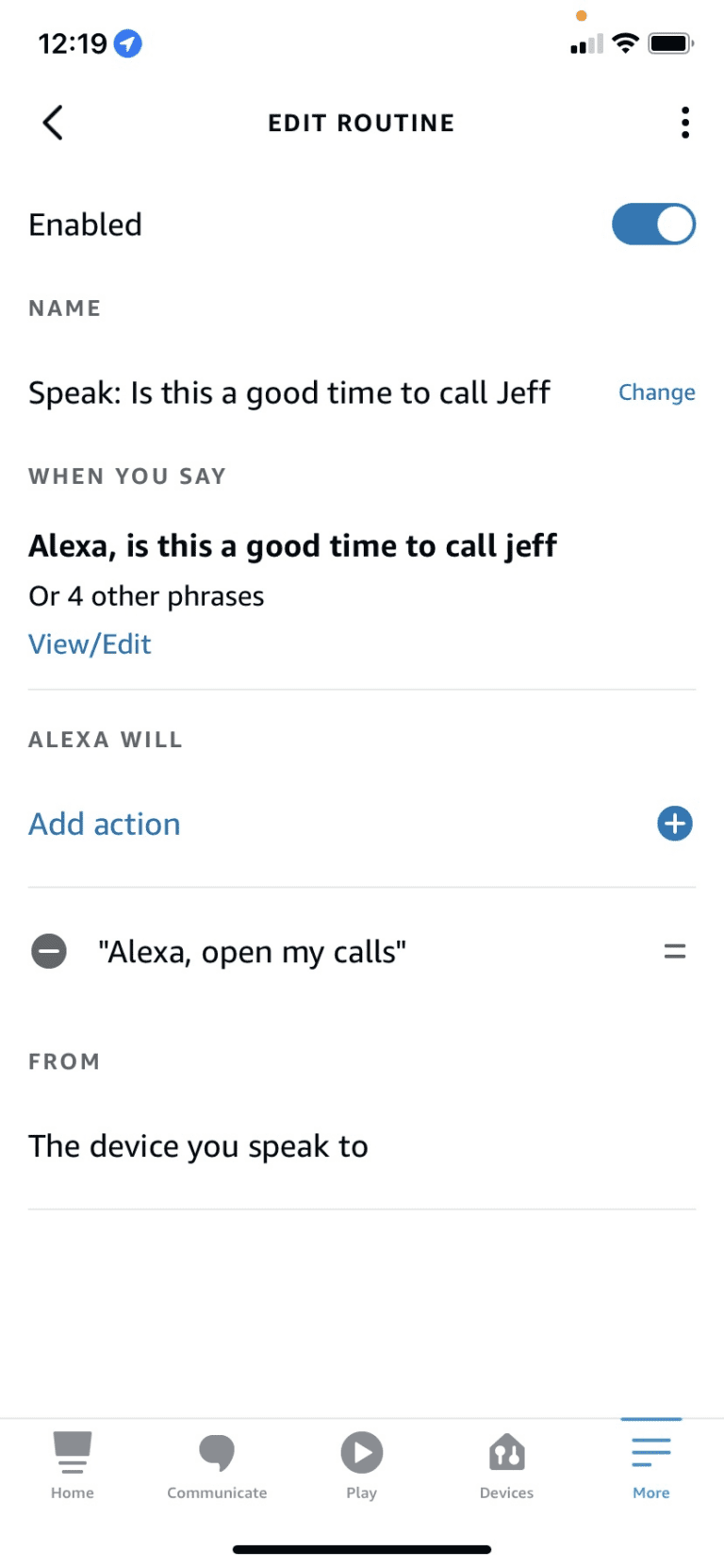 My Calls: an Alexa Skill for Coordinating Calls - Tech-enhanced Life